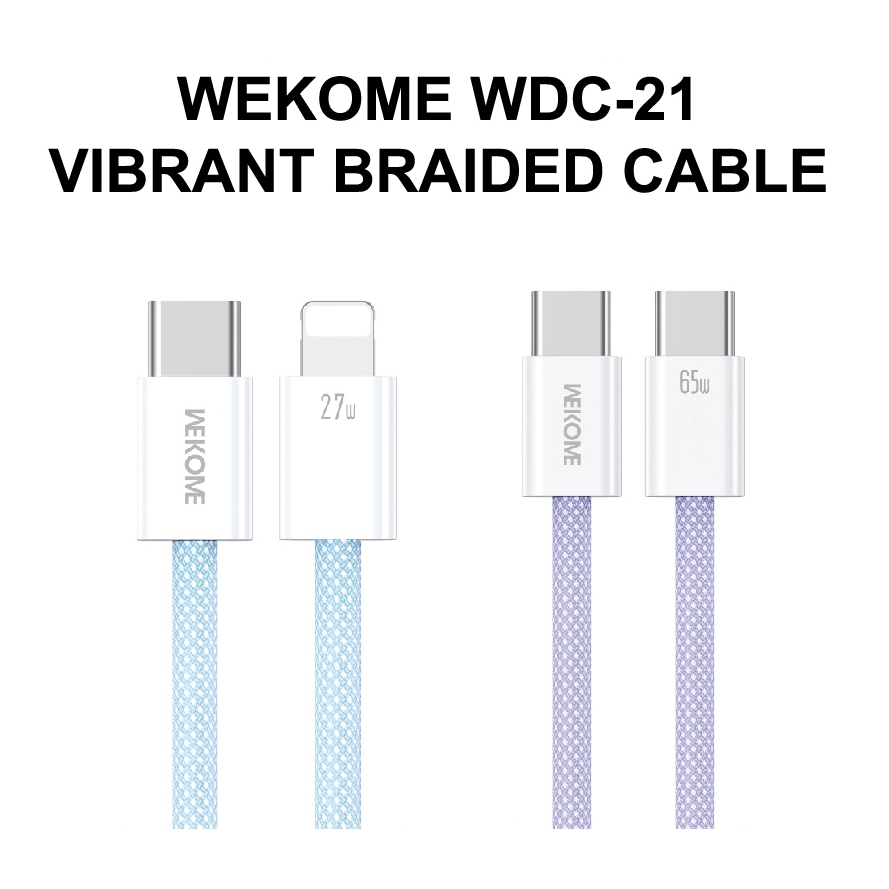 Wekome WDC-21 Super Fast Charging Origin Series (Type-C to Type-C ...