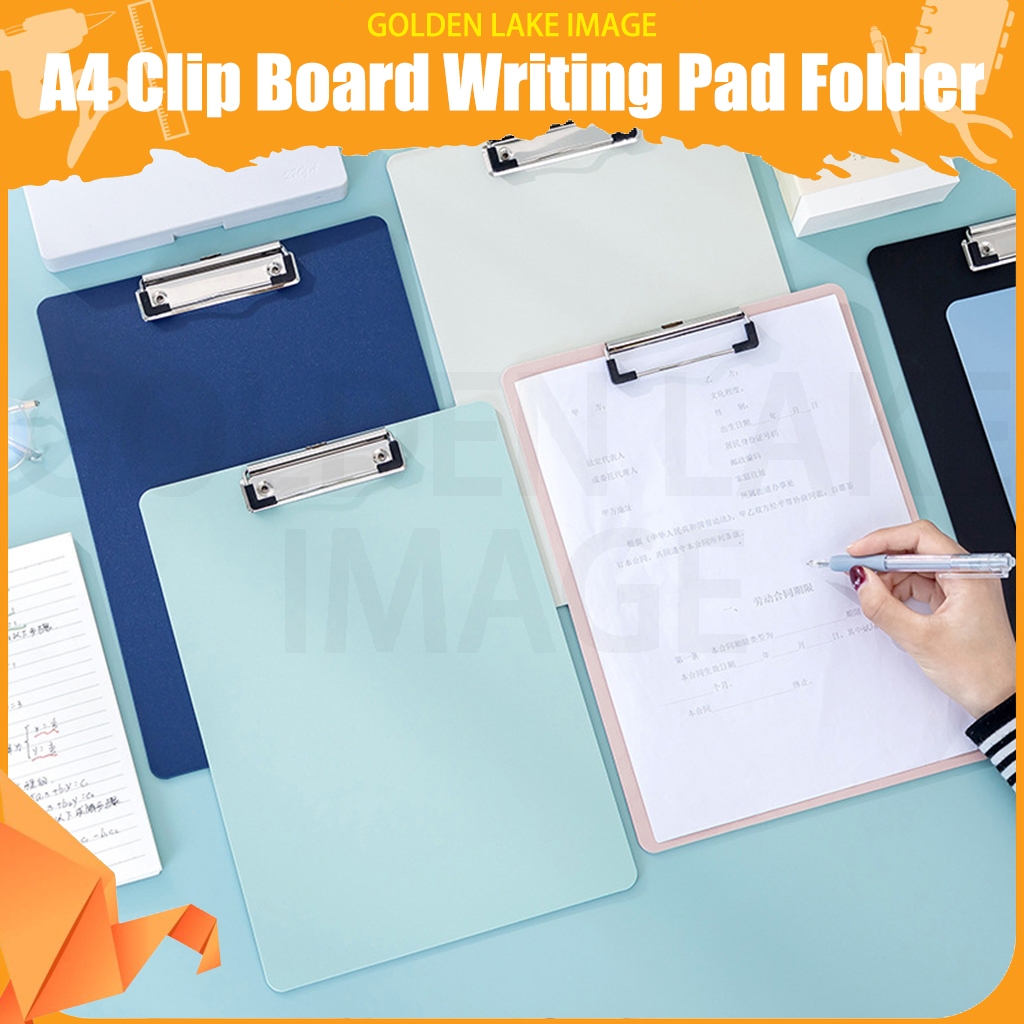 A4 Writing Board Clipboards Multiple Colors Folder Clip Multifunctional ...