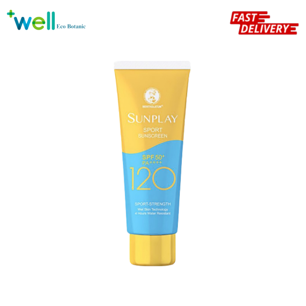 Sunplay Sport 120 Sunscreen 80g / 30g | Shopee Malaysia