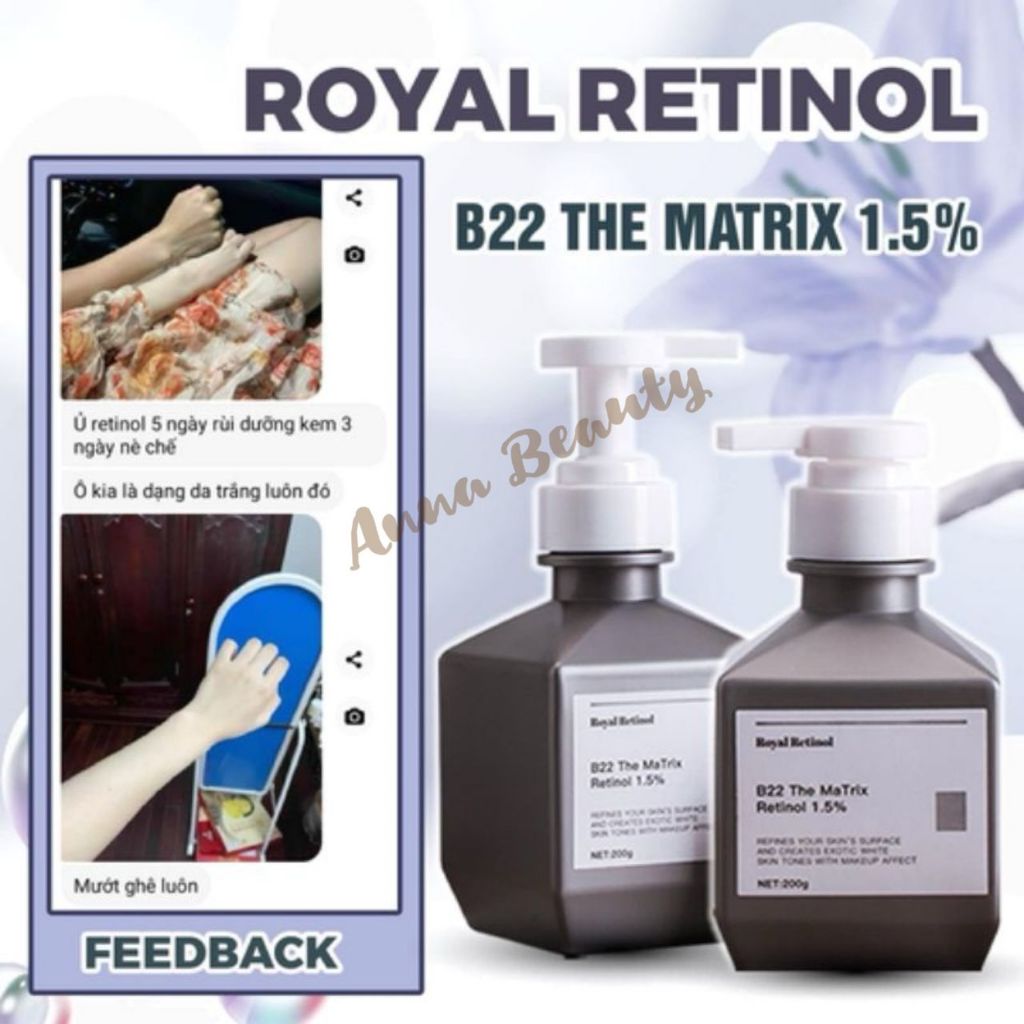 AnnaBeauty[ReadyStock] ]Royal Retinol B22 The Matrix Retinol body Cream ...