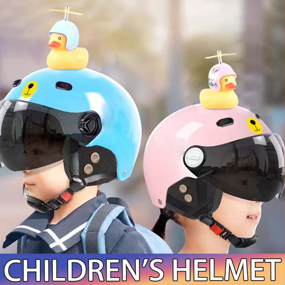 3C Kids Helmet Motorcycle Scooter Half Face helmet budak Safety Topi ...