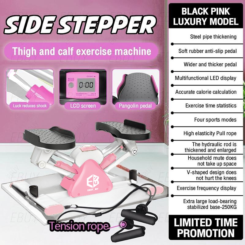 🔥Ready Stock🔥V Stepper Exercise Machine Set At Home Outdoor Fitness Leg ...