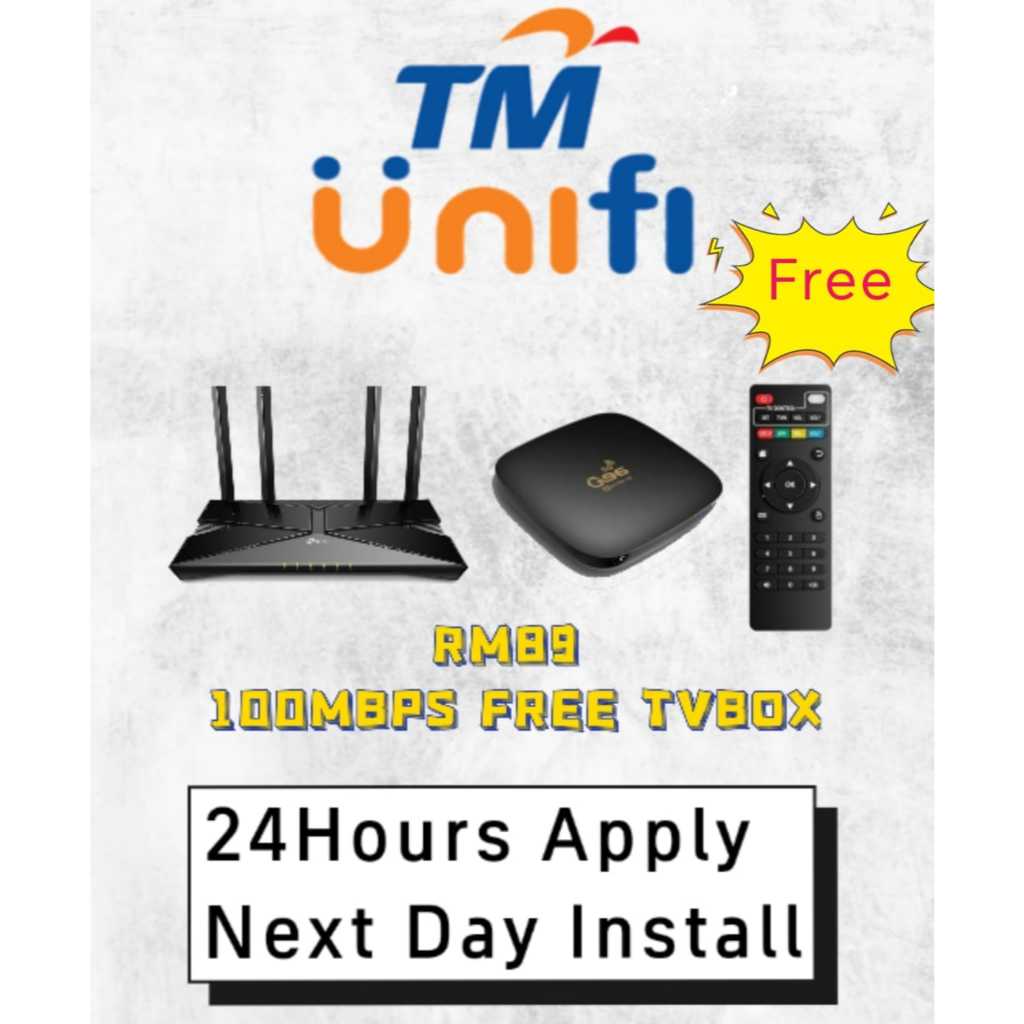 SIGN UP OR SWITCH YOU UNIFI / MAXIS FIBER FREE TVBOX FREE !!! GIFT ...