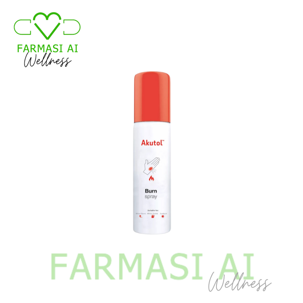 Akutol Burn Spray 50ml (Exp Date: 07/2025) | Shopee Malaysia