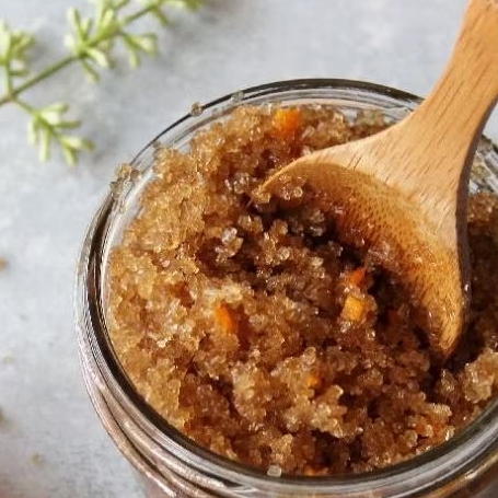 SCRUB BADAN GARAM LAUT MATI KHAS UNTUK BERPANTANG, KETIAK HITAM, KULIT ...