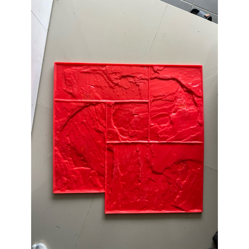 Mould stamp imprint concrete ASHLAR & FLEMISH (READY STOK)-acuan simen ...
