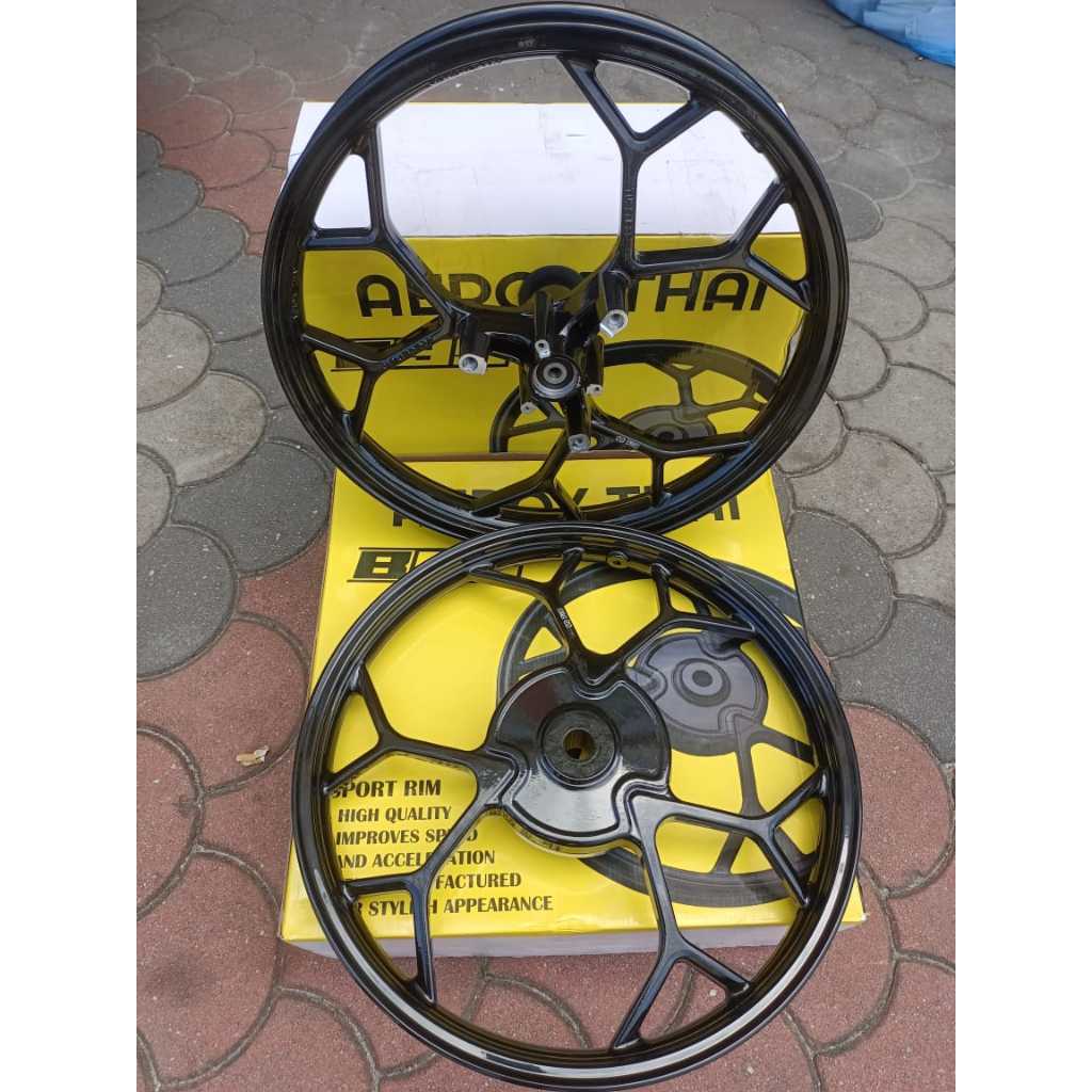 NVX AEROX THAI CNC Sport Rim Set AEROXTHAI NVX V1 V2 XTERO 17 INCI THAI ...