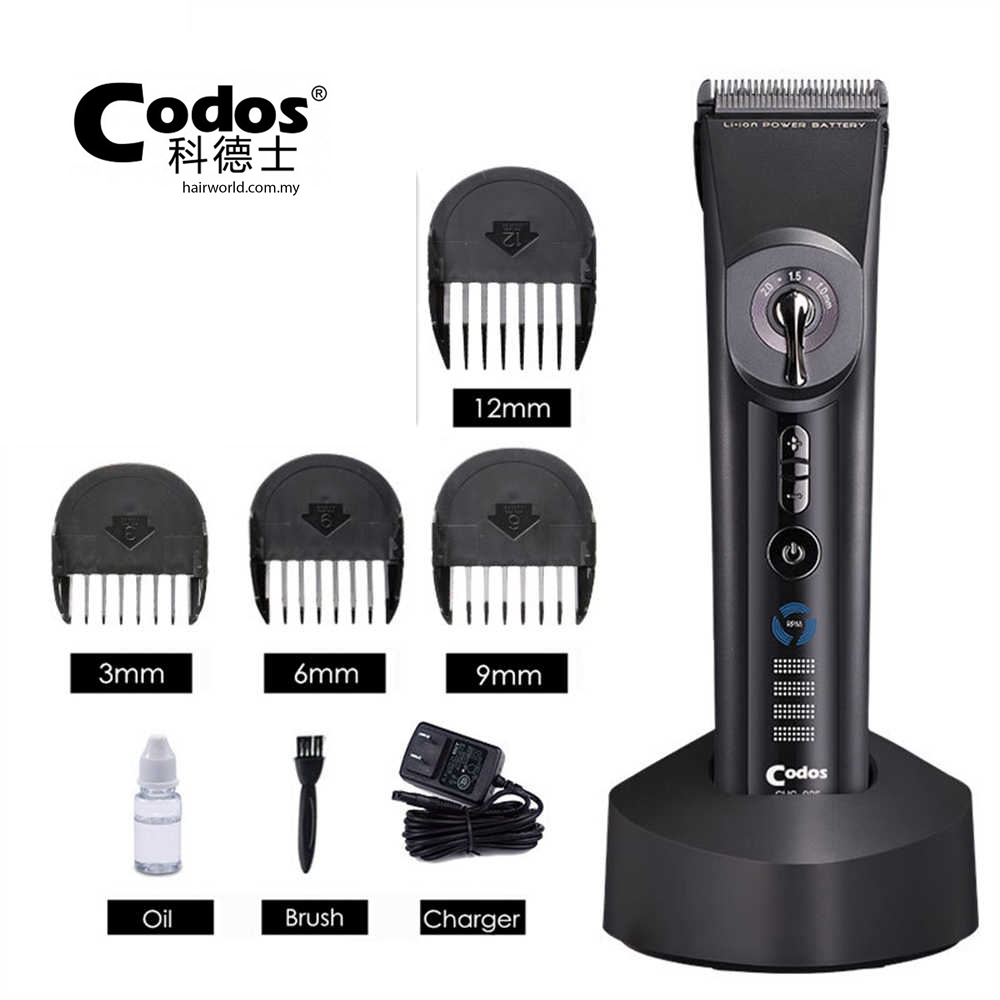Codos CHC-925 Professional Cordless Hair Clipper (Turbo Boost) | Shopee ...