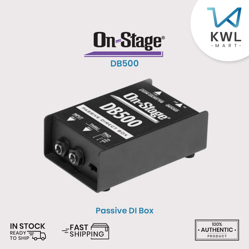 On-Stage DB500 Passive DI Box | Shopee Malaysia