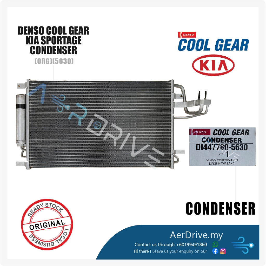 DENSO COOL GEAR ORIGINAL KIA SPORTAGE CONDENSER 5630 | Shopee Malaysia
