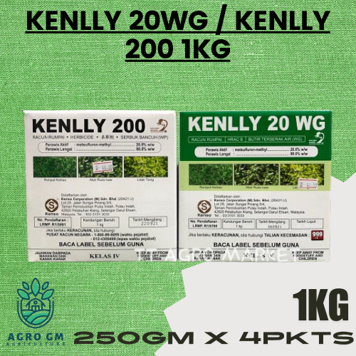 1KG KENLLY 200 KENLLY 20WG Kenso (Sama dgn Ally) Anak Kayu Anak Pokok ...