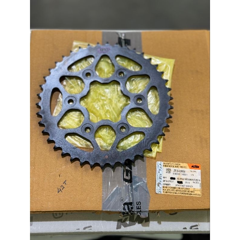 KTM REAR SPROCKET DUKE RC 200 250 390 42T/45T | Shopee Malaysia