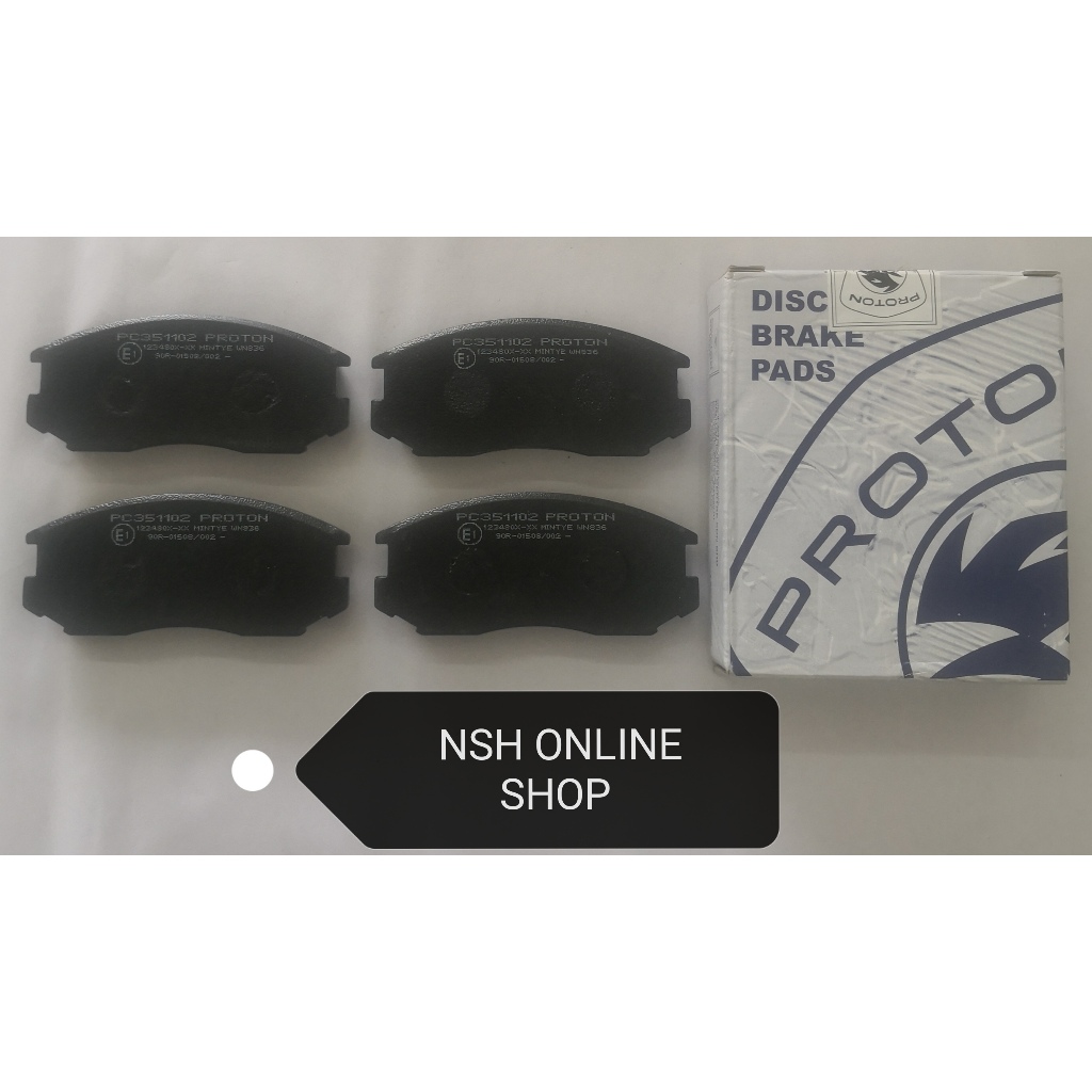 Brake Pad (Original Proton) Front for Proton Saga 12V Iswara Wira ...