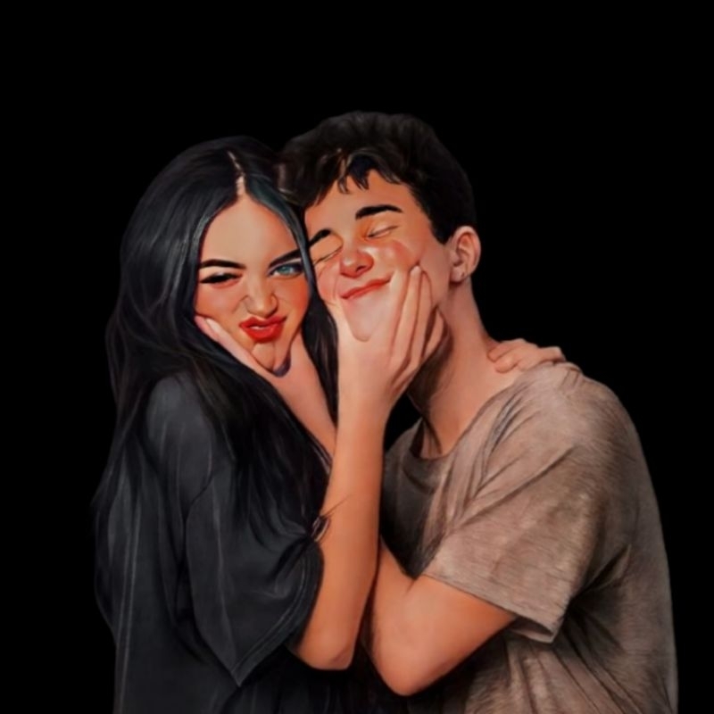 Potret Drawing | Digital Potret | Lukisan | Shopee Malaysia