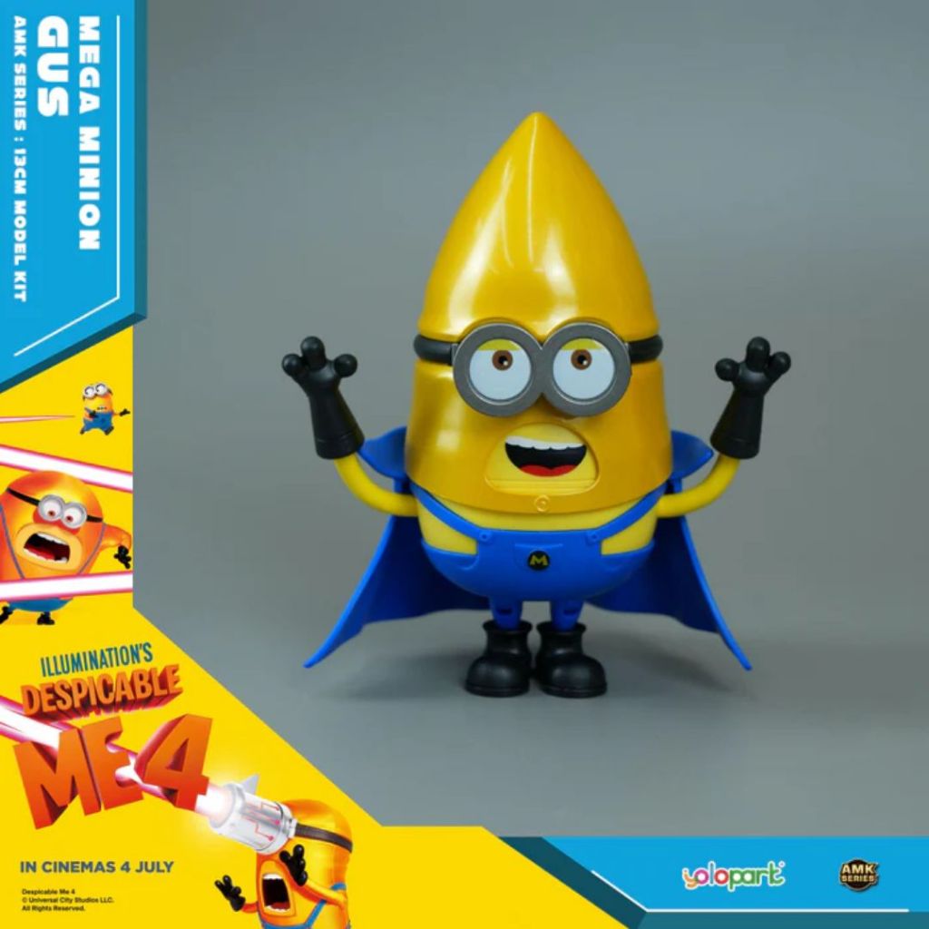 Despicable Me 4 - AMK Series Mega Minion GUS Model Kit | Shopee Malaysia