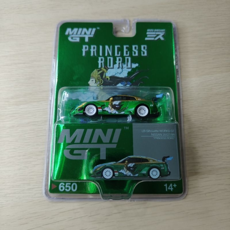 Mini GT x Mizu Diecast No.650 LB Silhouette Works GT Nissan 35GT-RR ...
