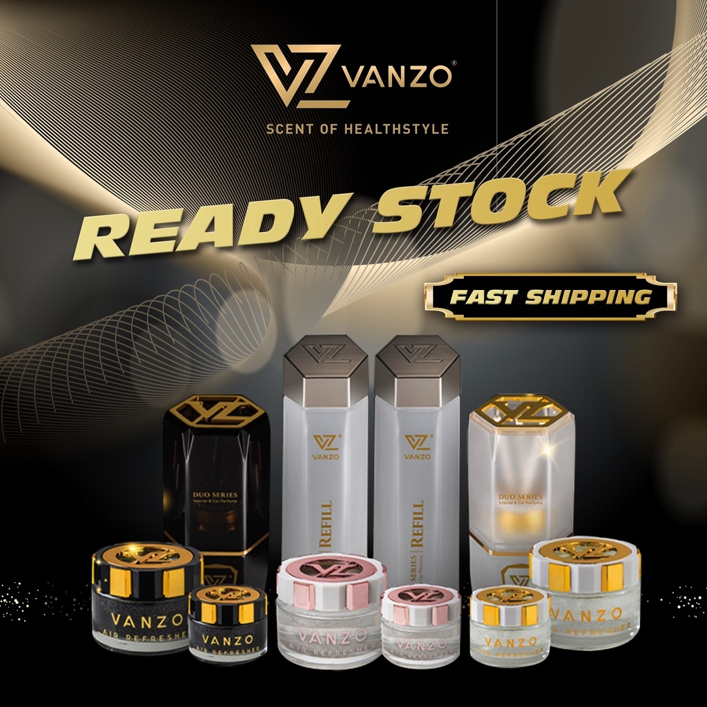 Vanzo Car Perfume Air Freshener Original Japan Pewangi Kereta | Shopee ...