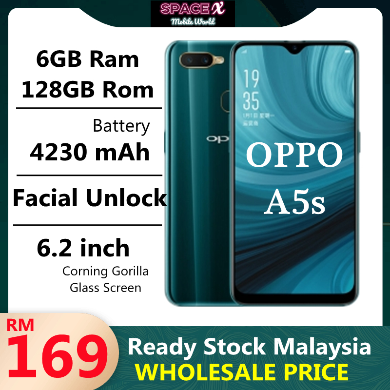 LOWEST PRICE OPPO A5S | 6GB RAM + 128GB ROM | | CONDITION TIPTOP ...