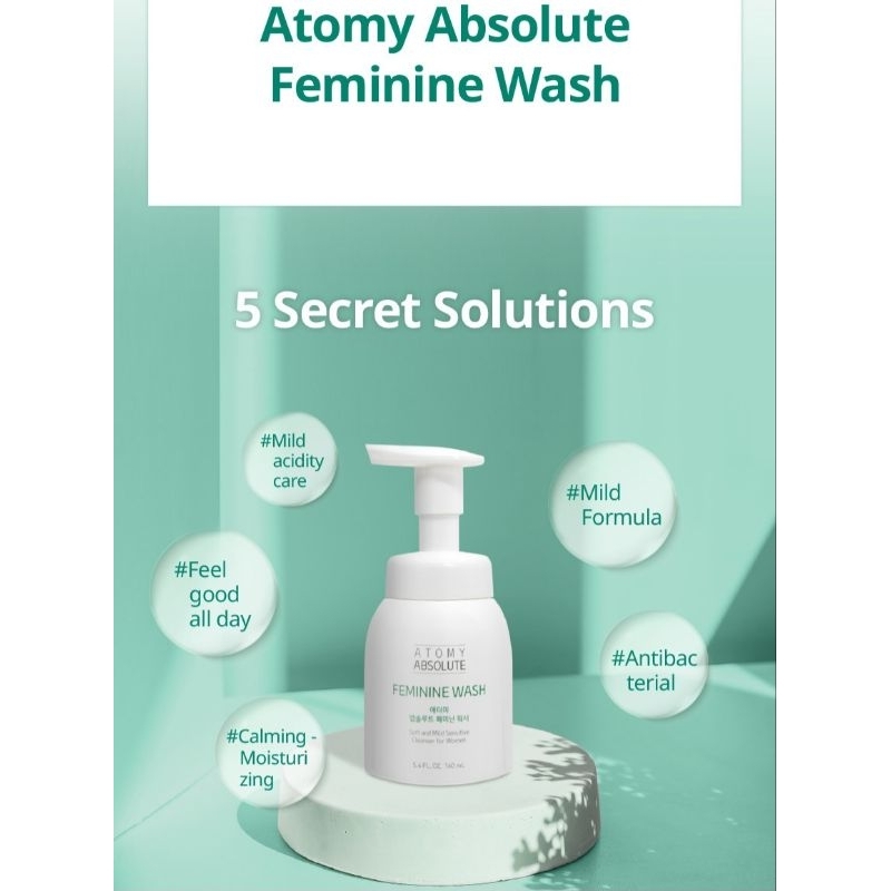 Atomy Absolute Feminine Wash 艾多美女性清洁液 (160ml) Ready Stock | Shopee Malaysia
