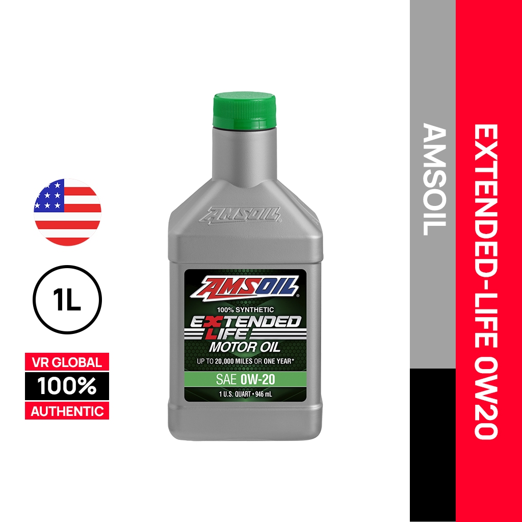 AMSOIL EXTENDED-LIFE 0W20 / 5W30 FULLY SYNTHETIC MOTOR OIL USA 946ML ...