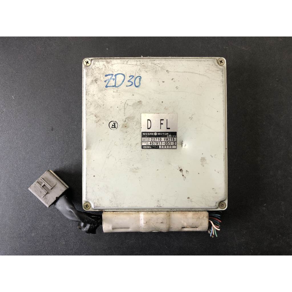 NISSAN ZD30 Engine Control Unit ECU DFL 23710-VW215 Used Original ...
