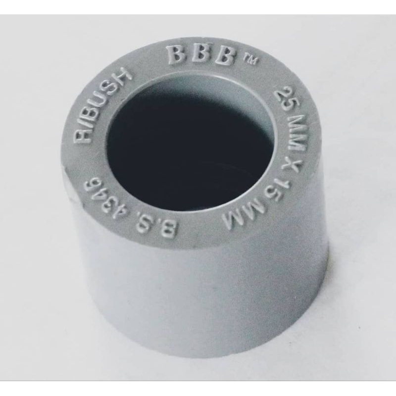 BBB PVC Bush 1 Inch x 1/2 Inch, 3/4 Inch (1 x 15mm/20mm) | Shopee Malaysia