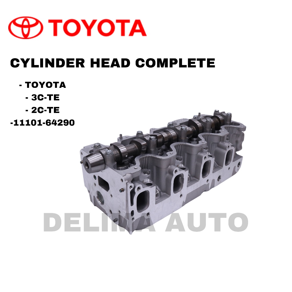 TOYOTA Cylinder Head 3C 2C Complete SET | Shopee Malaysia