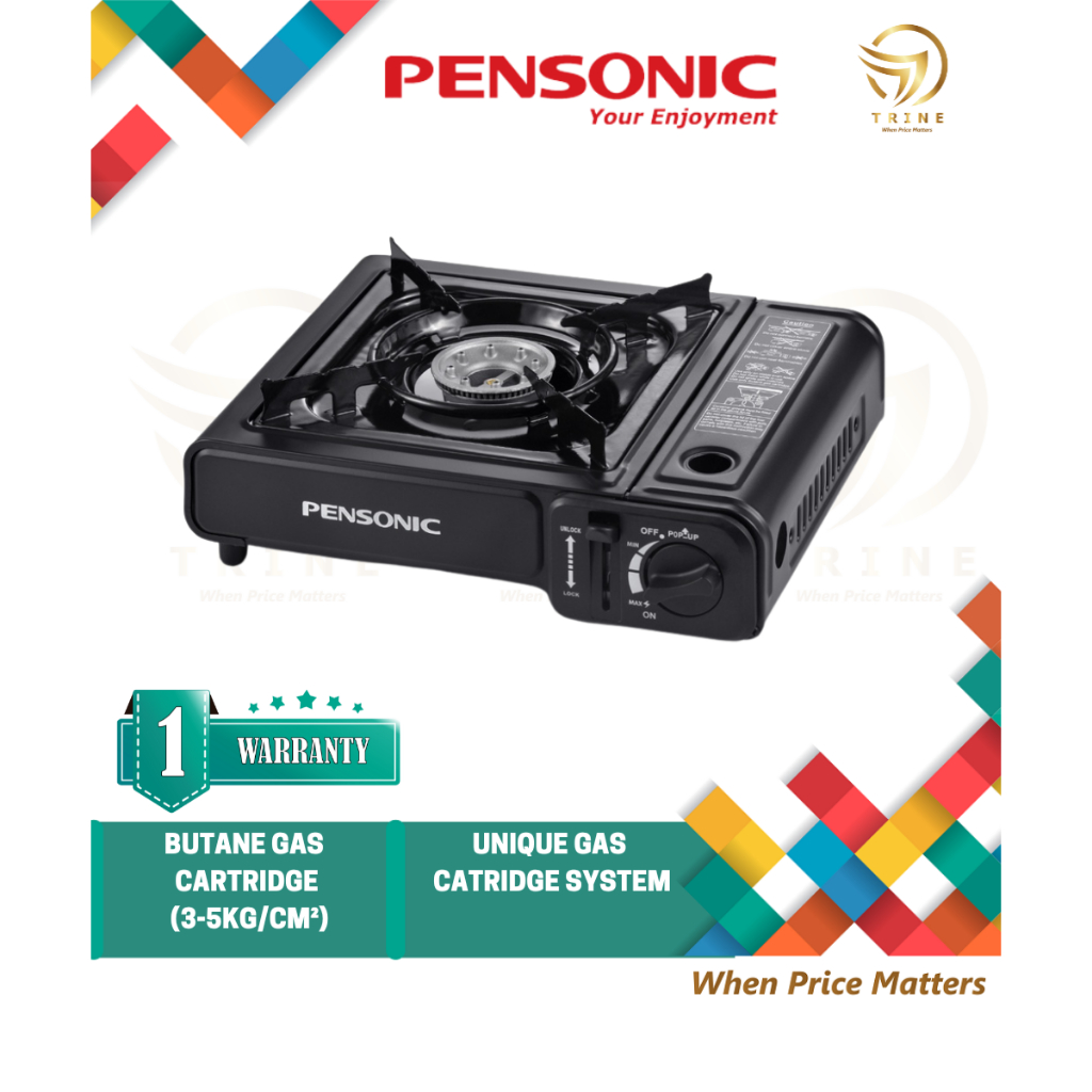 PENSONIC Portable Gas Cooker PPG-2004N Dapur Gas - Camping Picnic ...