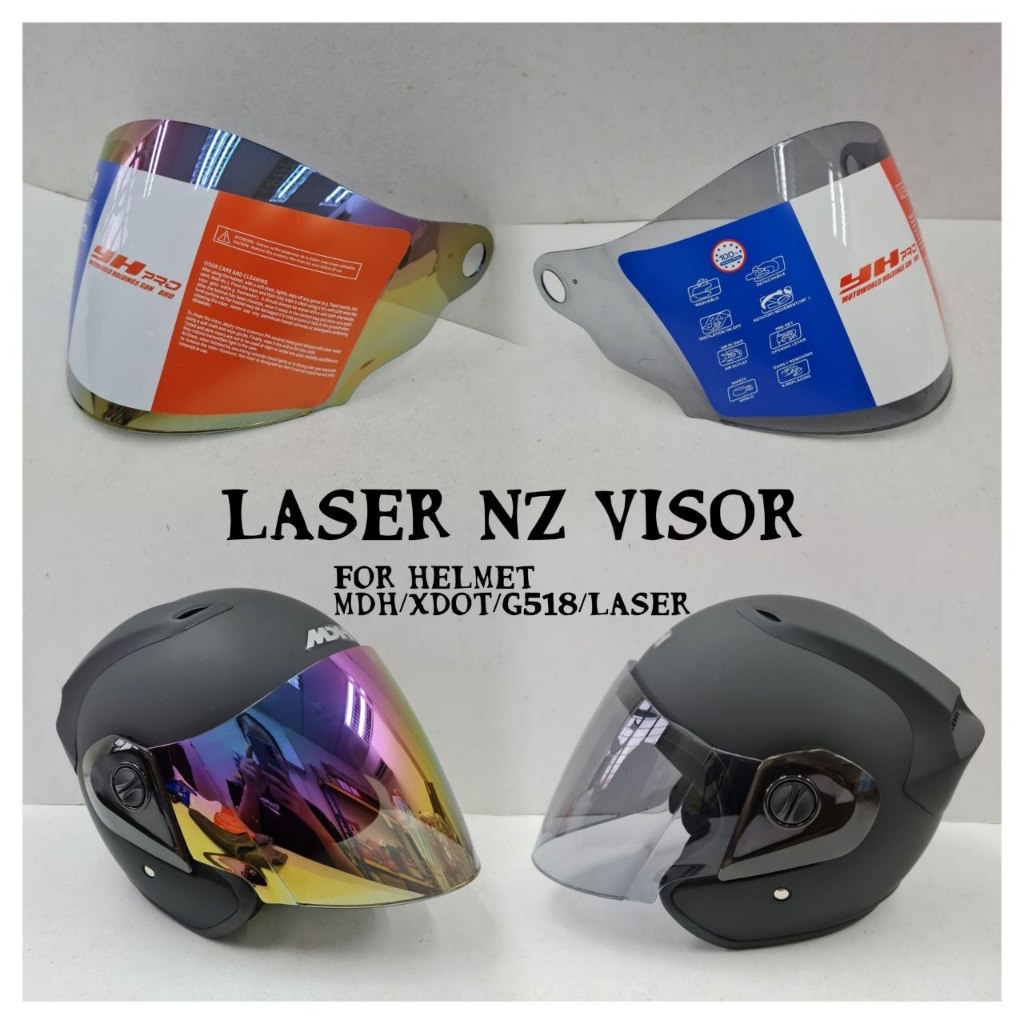 Laser NZ Visor Tinted ( For: Xdot G518 Swan LTD INDEX LASER MV STAR ...