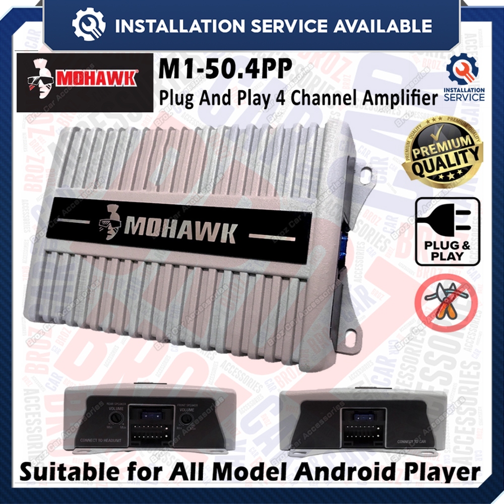 [Installation Available] Mohawk Android Amplifier M1-50.4PP PNP Power ...