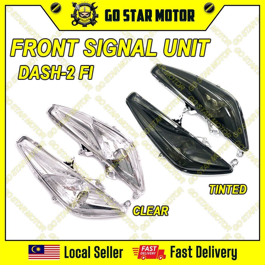 HONDA DASH2 FI WAVEDASH V2 FI DASH110 V2 FI DASH V2 FI / DASH125 FI FUEL INJECTION FRONT SIGNAL ...