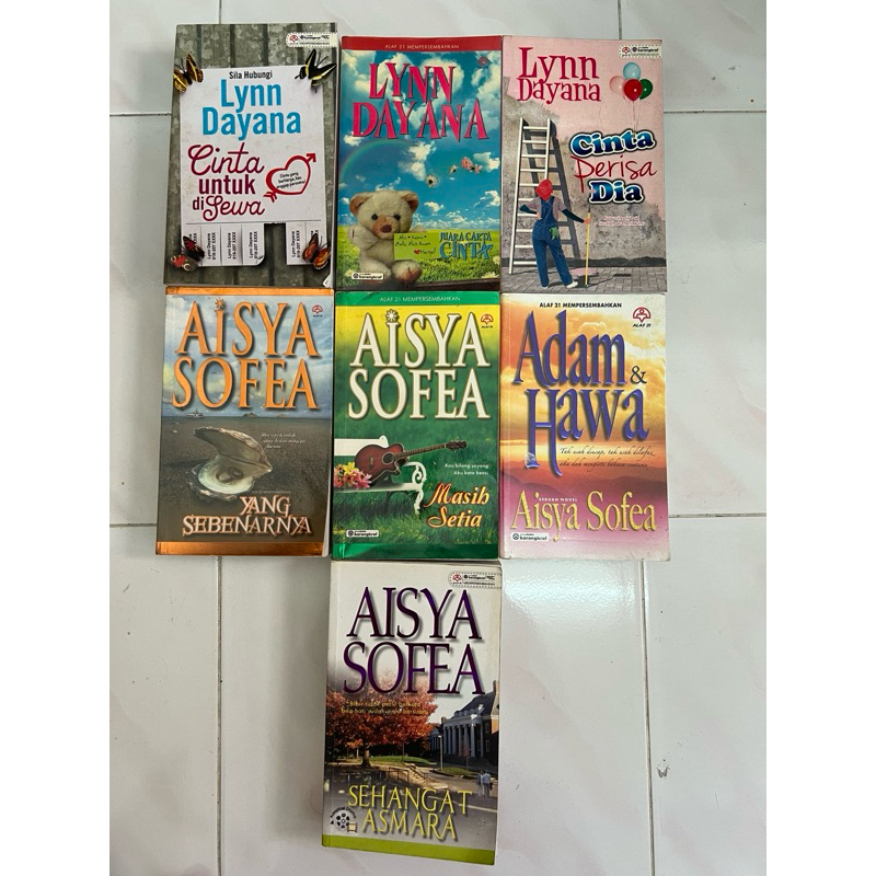 NOVEL PRELOVED (LYNN DAYANA / AISYA SOFEA) | Shopee Malaysia