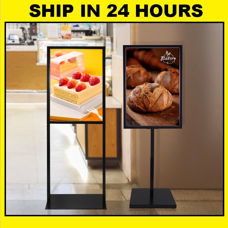 Double Sided Display Stand / Advertising Display Stand / Standing ...