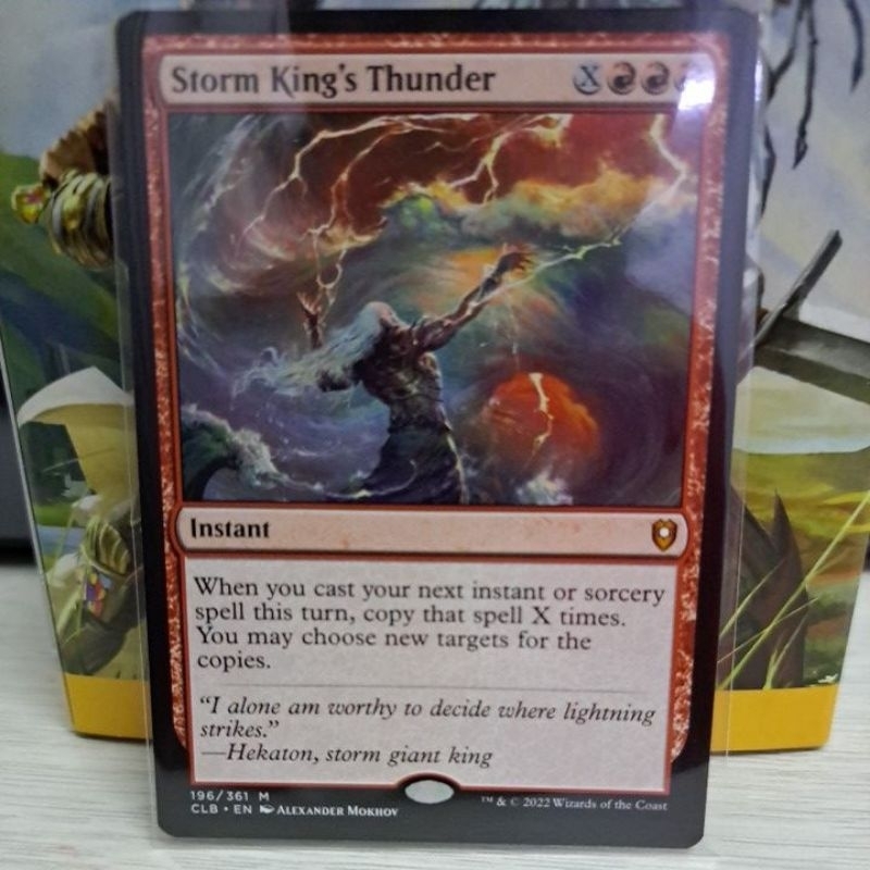 MTG Storm King's Thunder (CLB)(Mythic) | Shopee Malaysia