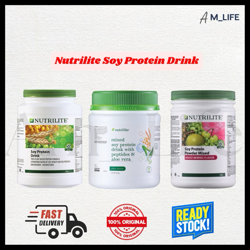 AMWAY Nutrilite Soy Protein Drink - Ready Stock - Original AMWAY ...