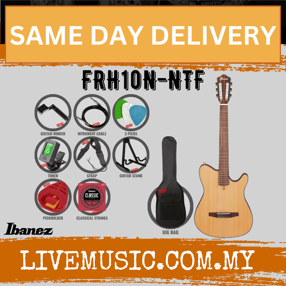 Ibanez FRH10N Frh Series Classical Acoustic Electric Guitar With ...