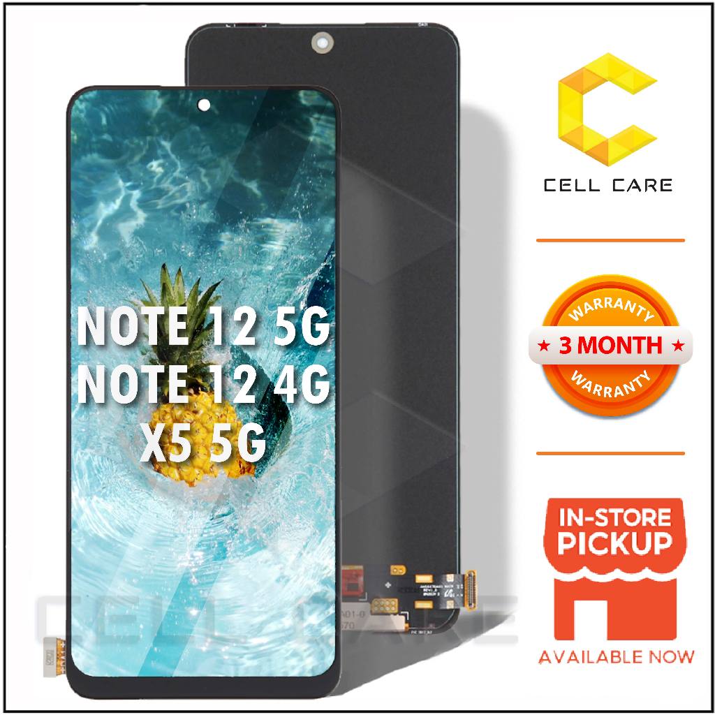 LCD SCREEN DISPLAY FOR POCO X5 5G / REDMI NOTE 12 5G / REDMI NOTE 12 4G ...