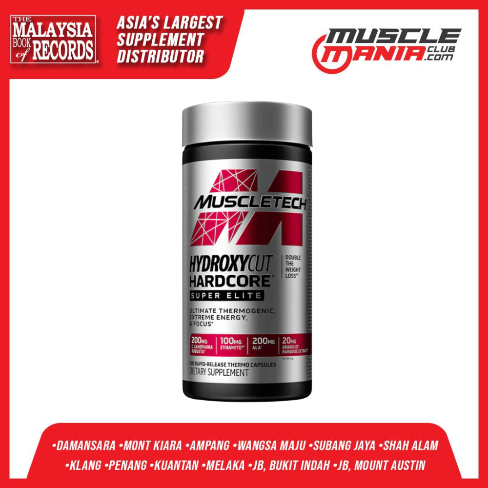 Hydroxycut Hardcore Super Elite (120's) | Shopee Malaysia