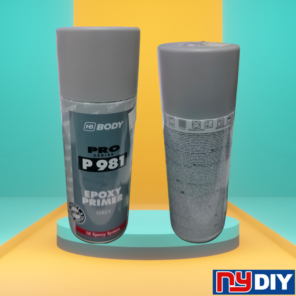HB BODY PRO P981 1K Epoxy Primer Aerosol Grey 400ML - Model No. P981 | Shopee Malaysia