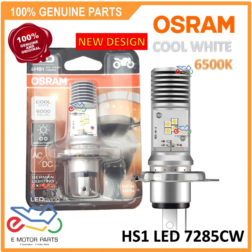 OSRAM LED OSRAM HS1 LED LIGHT BULB MENTOL DEPAN 6000K COOL WHITE [100% ...