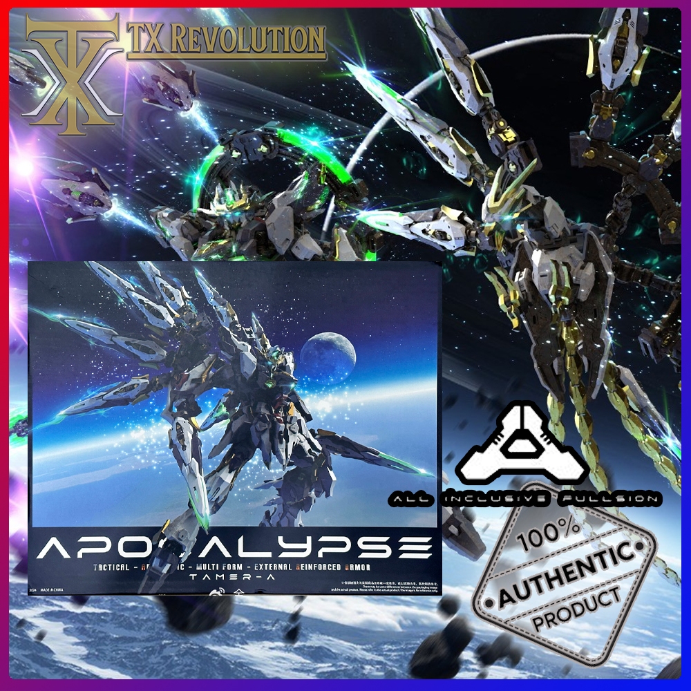 万象聚变 Vientiane Fusion 1/100 天启 机甲 合金+塑料拼装模型 Apocalypse Model Kit ...