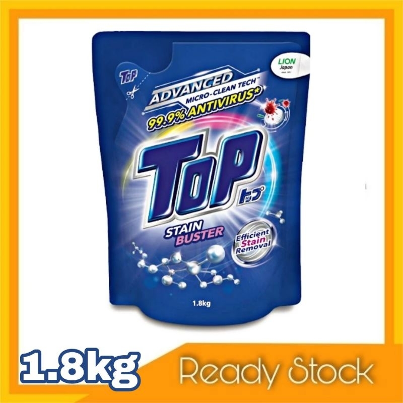 Top liquid Top Clean Liquid STAIN BUSTER 1.8KG | Shopee Malaysia