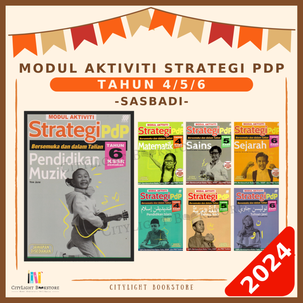 [CITYLIGHT] Buku Latihan 2024: Modul Aktiviti Strategi Pdp KSSR Semakan Tahun 4 / 5 / 6 ...