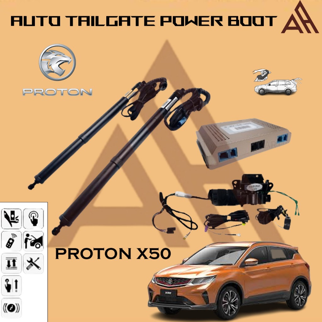 PROTON X50 Plug &Play Auto Tailgate Power Boot Soft Close Switch Foot ...