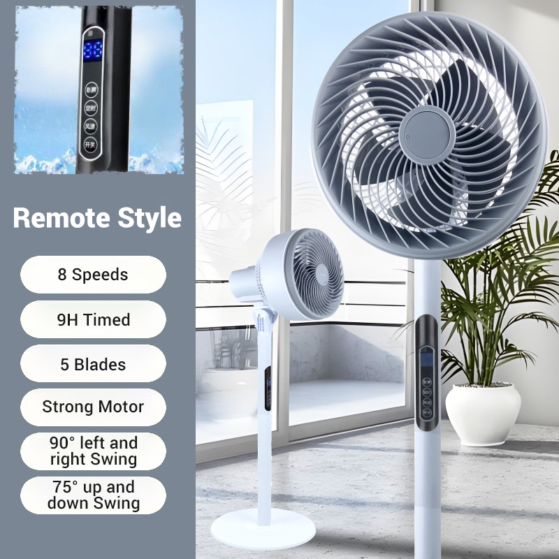 kipas berdiri Stand Fan Air Circulation fan three-speed air volume ...
