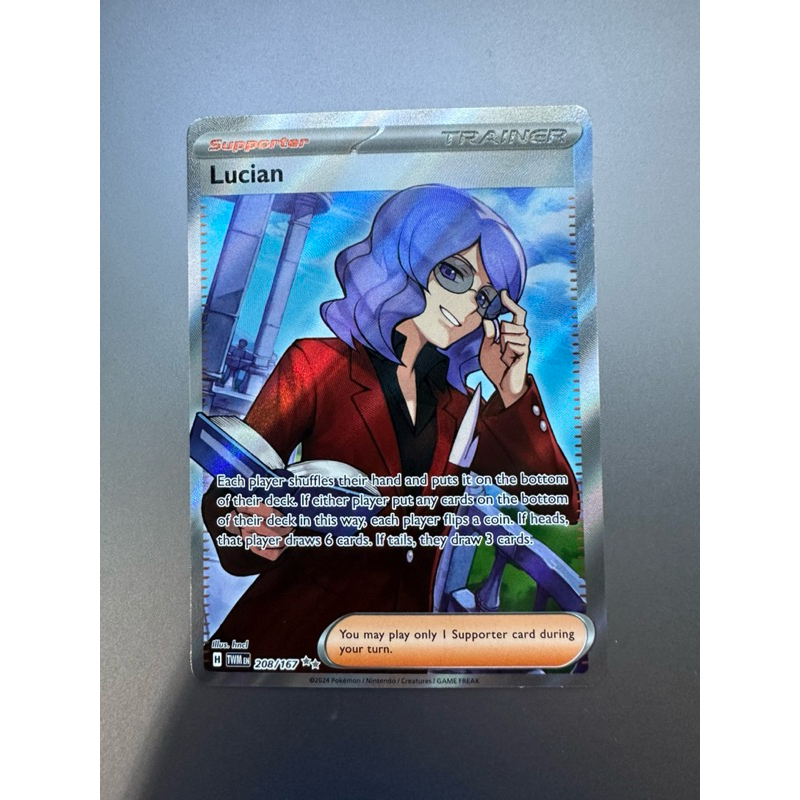 Lucian 208 | Full Art Secret Rare | SV06 Twilight Masquerade [Pokemon TCG] | Shopee Malaysia