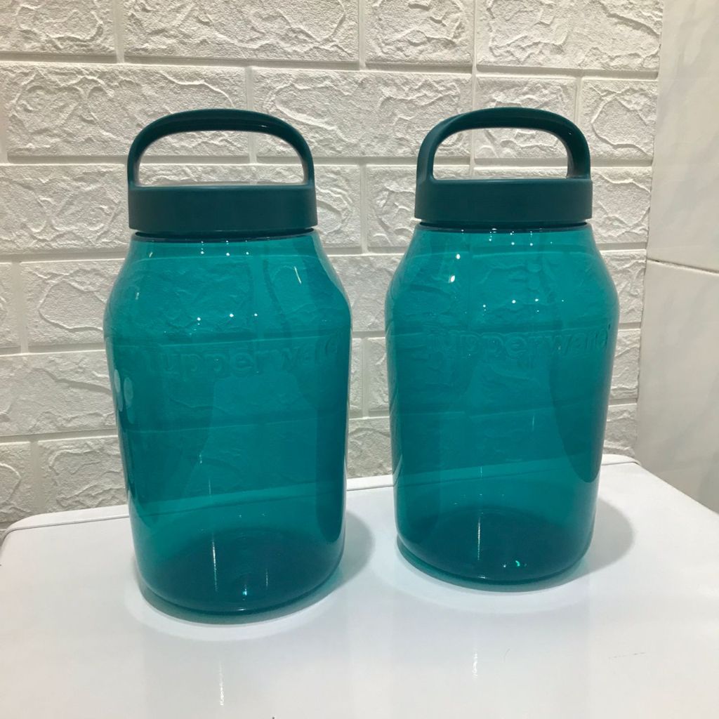 Tupperware 3L Universal Jar Bekas Kuih Raya Balang Kedap Udara Set Air ...