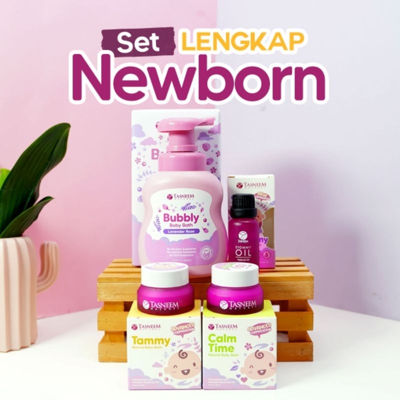Tasneem Set Kuning Newborn Baby Jaundice Lengkap Mandian Jaunys Premium ...