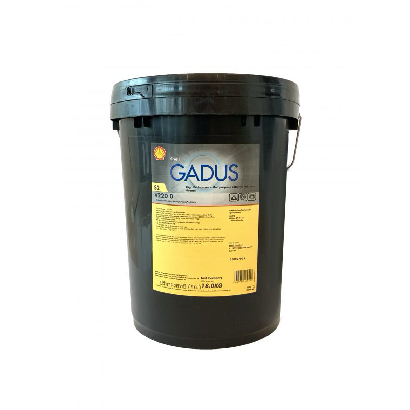 Grease Shell Gadus S2 V220 2 (18kg) - High Performance Multipurpose ...