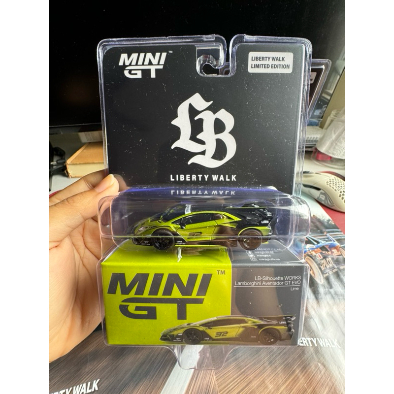 Mini GT - Liberty Walk Lamborghini Aventador GT EVO | Shopee Malaysia